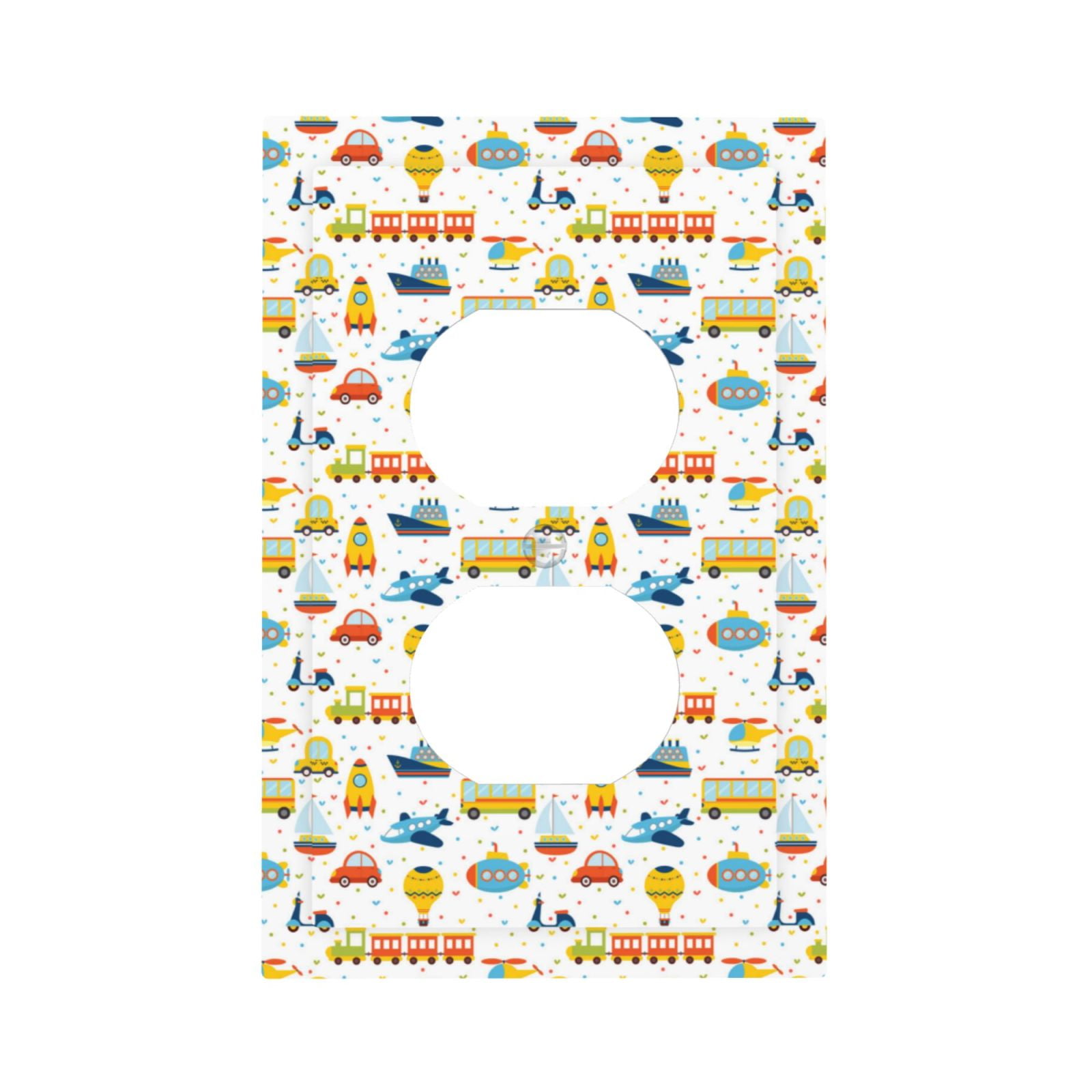 Rocae Cartoon Transport for Decorator Light Switch or Receptacle Outlet ...