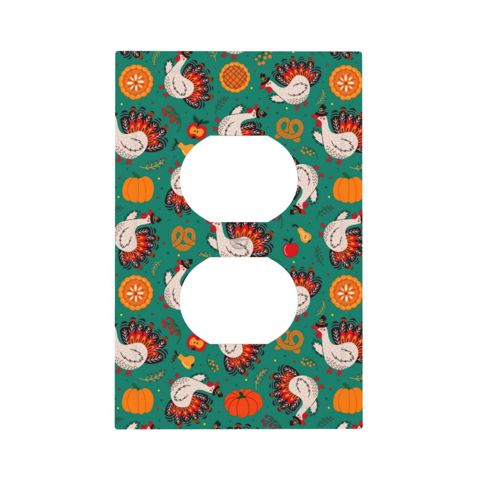 Rocae Cartoon Turkey for Decorator Light Switch or Receptacle Outlet ...