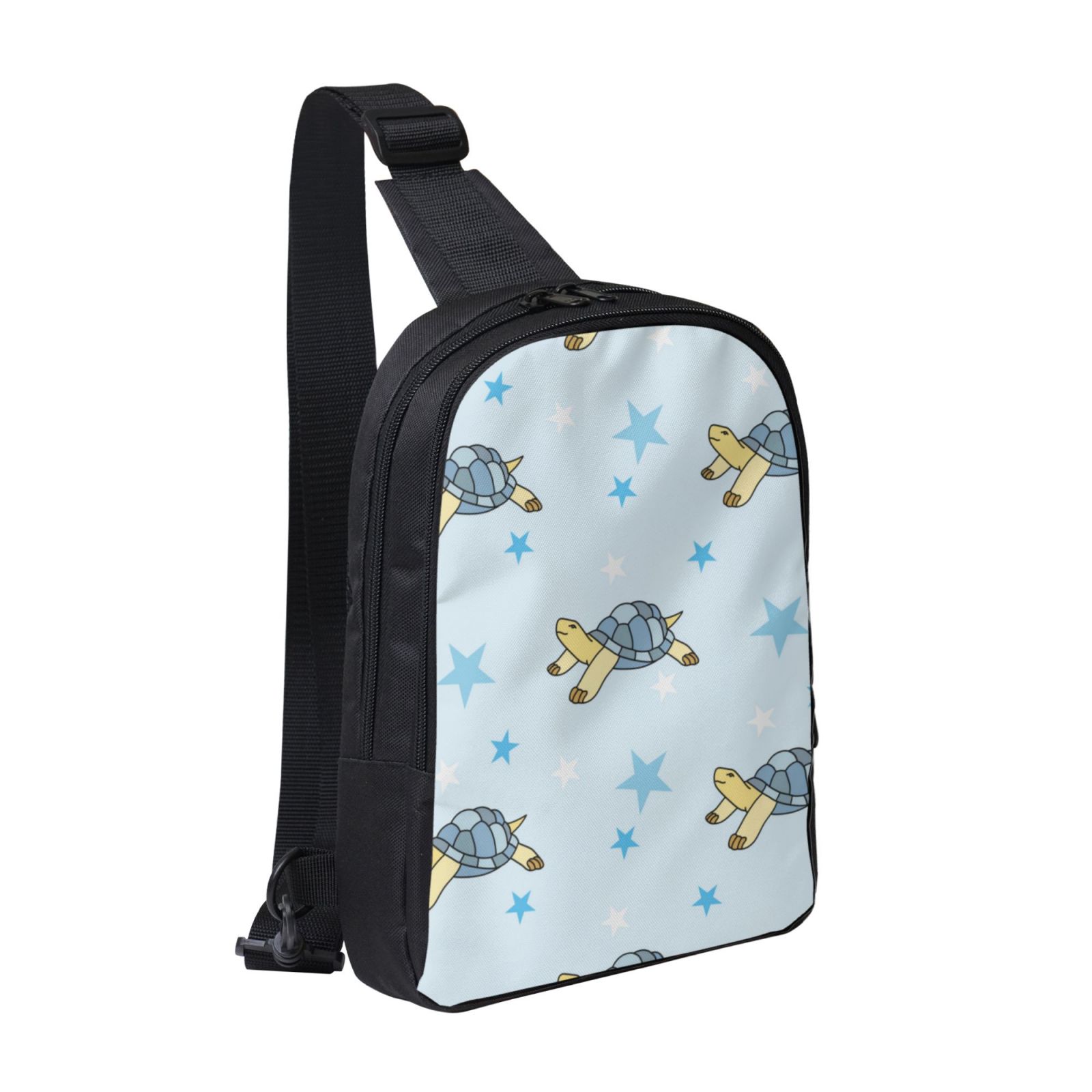 Rocae Cartoon Turtle for Lightweight Chest Bag Dual Pocket, Waterproof ...
