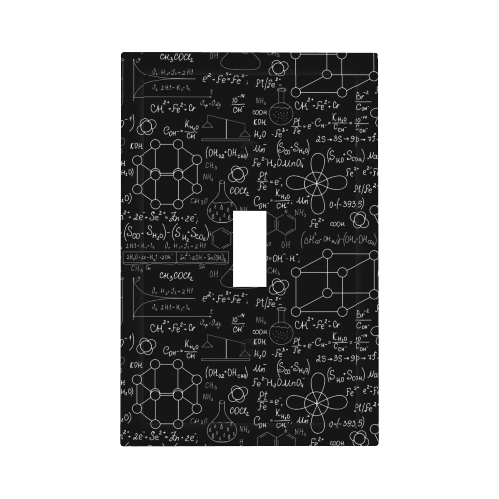 Rocae Chemistry Formulas 3 for Decorator Light Switch or Receptacle ...