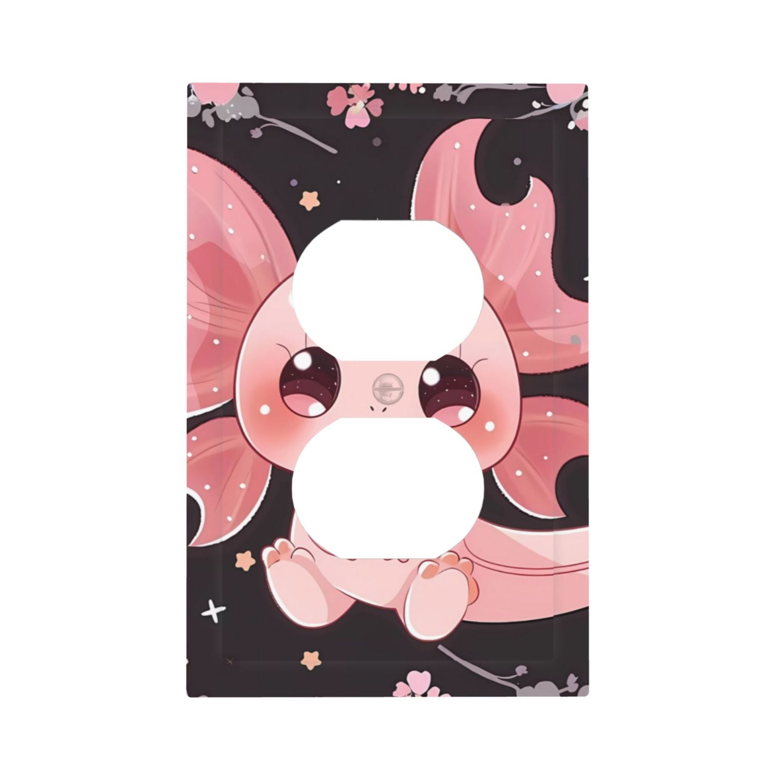 Rocae Chibi Axolotl Sakura Fantasy for Decorator Light Switch or ...