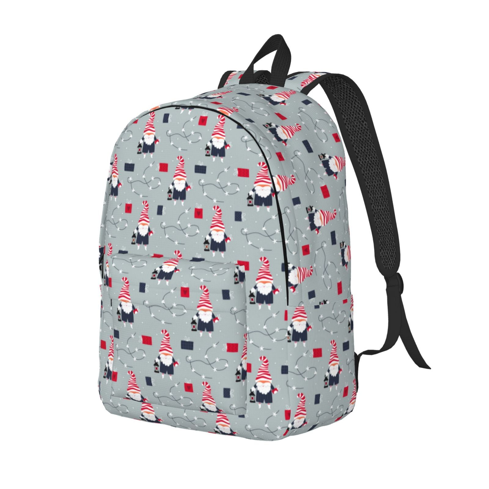 Rocae Christmas Gnome 1 for Canvas College Laptop Backpack for Men ...