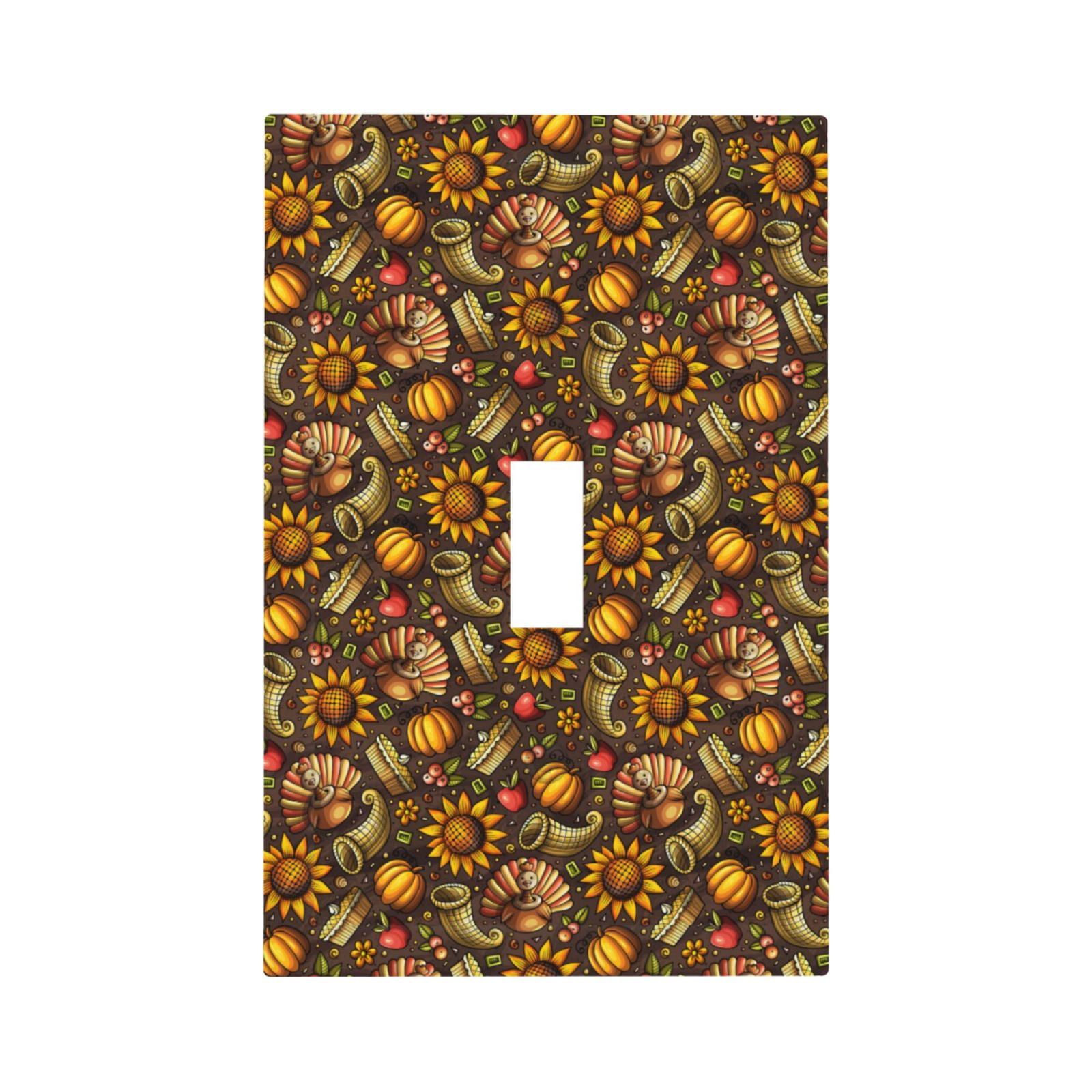 Rocae Chrysanthemum turkey for Decorator Light Switch or Receptacle ...