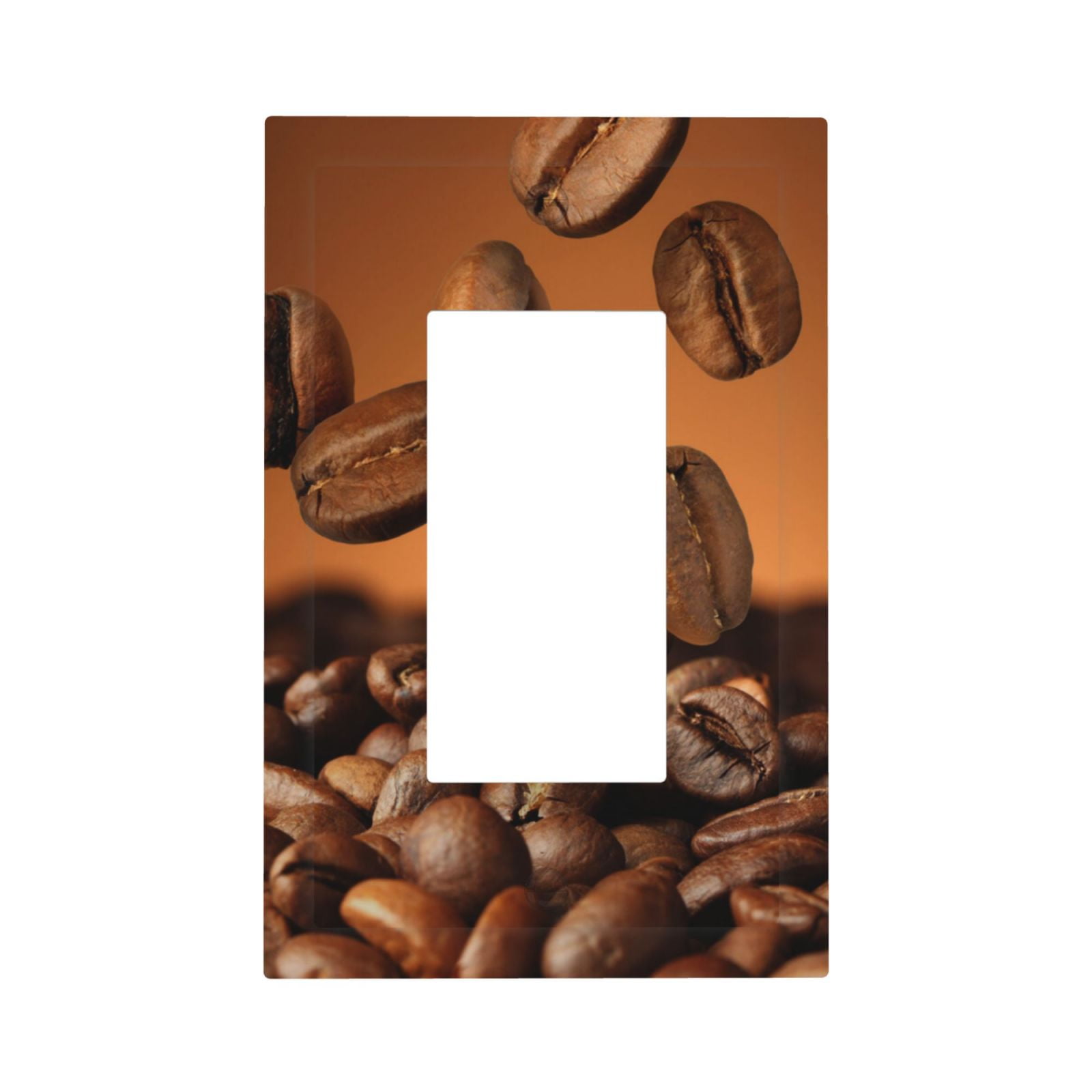 Rocae Coffee Beans for Decorator Light Switch or Receptacle Outlet Wall ...