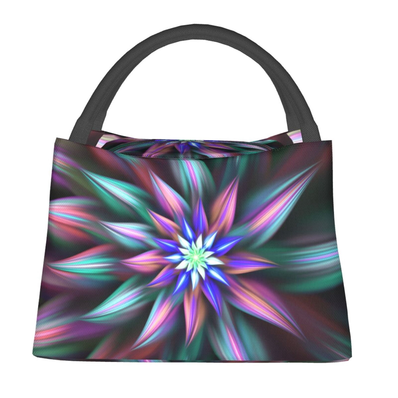 Rocae Colored Abstract for Insulated Lunch Bag for Women Men,Large ...