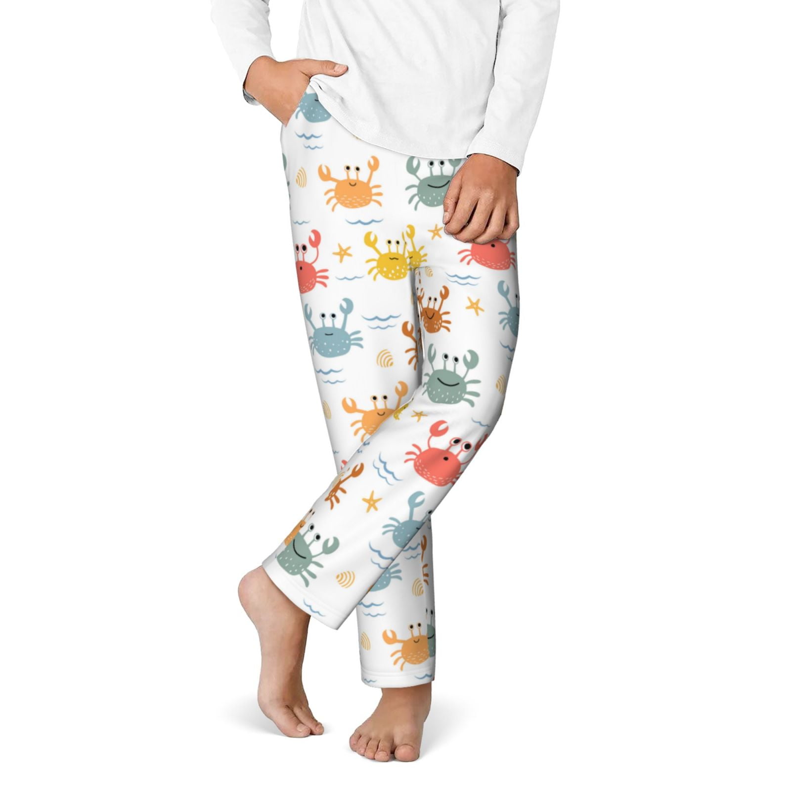 Rocae Colorful Crabs for Teenagers' Pajama Pants,Girls lounge pants ...
