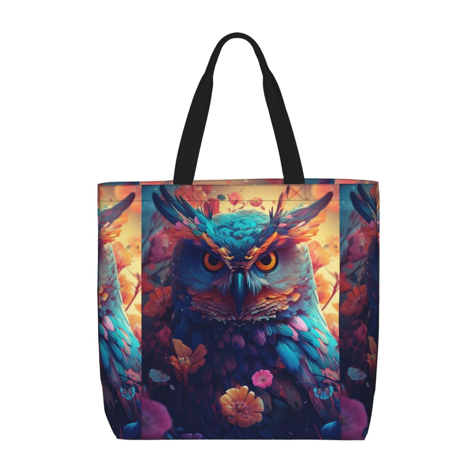 Rocae Colorful Feather Owl for Features A Uniquely Designed,Large ...