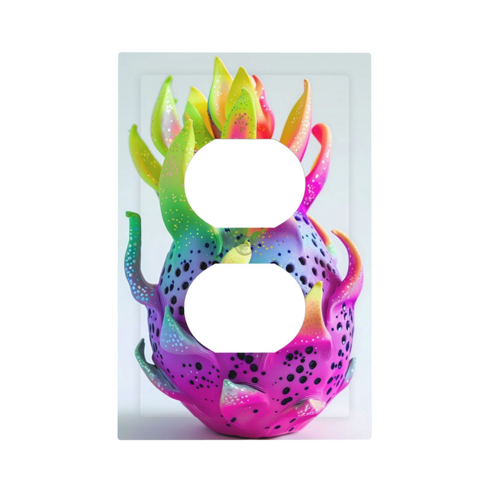 Rocae Colorful Glitter Dagon Fruit for Decorator Light Switch or ...