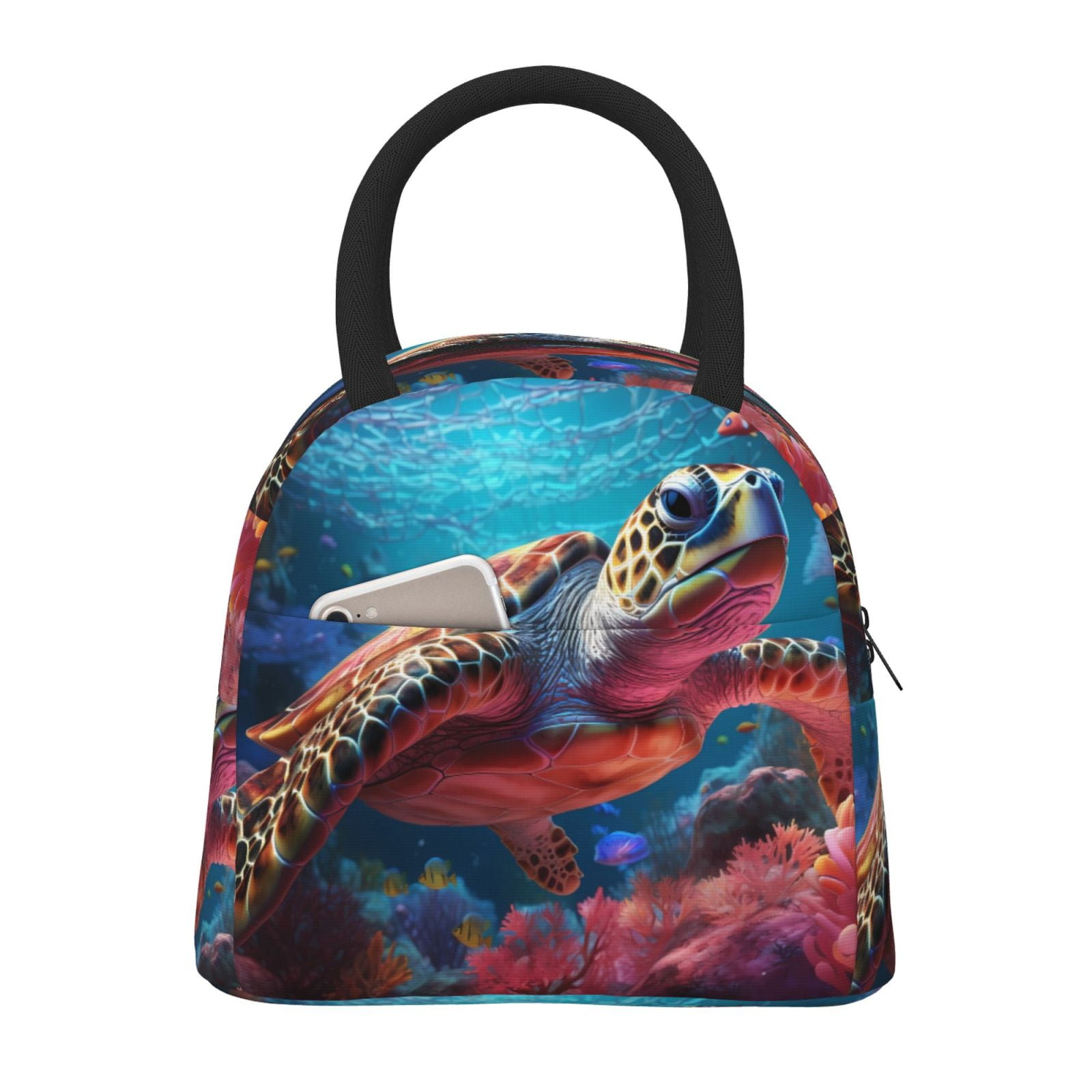 Rocae Colorful Ocean Sea Turtle for Leakproof Lunch Box for Adults ...
