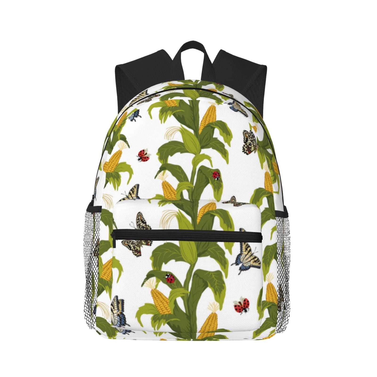 Rocae Corn And Butterflies for Lightweight Casual Backpack Travel ...