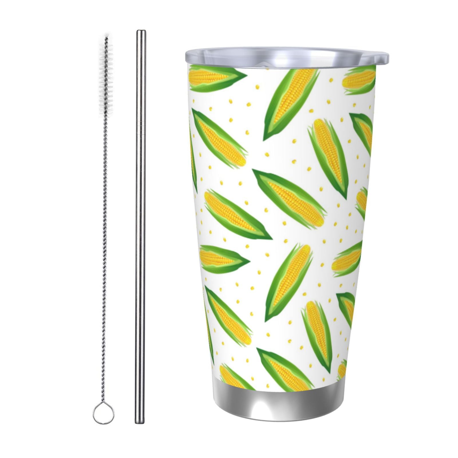 Rocae Corns for 20 Ounces Stainless Steel Insulted Tumbler Car Cup Drink Mug Inspirational ...
