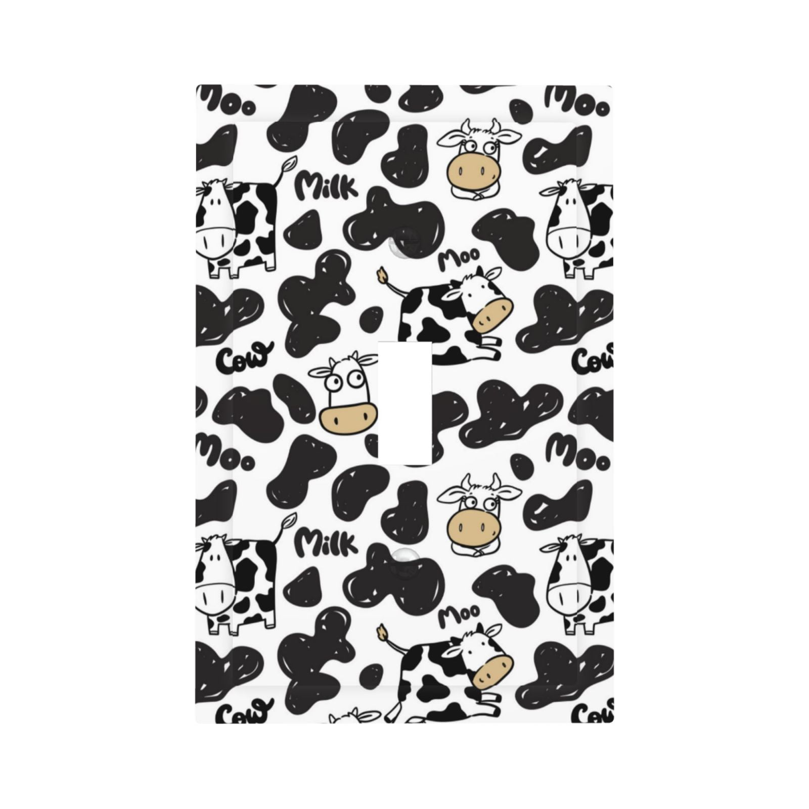 Rocae Cow for Decorator Light Switch or Receptacle Outlet Wall Plate ...