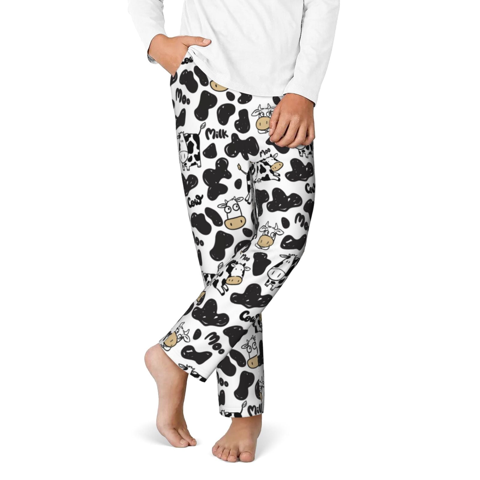 Rocae Cow for Teenagers' Pajama Pants,Girls lounge pants,Perfect for ...