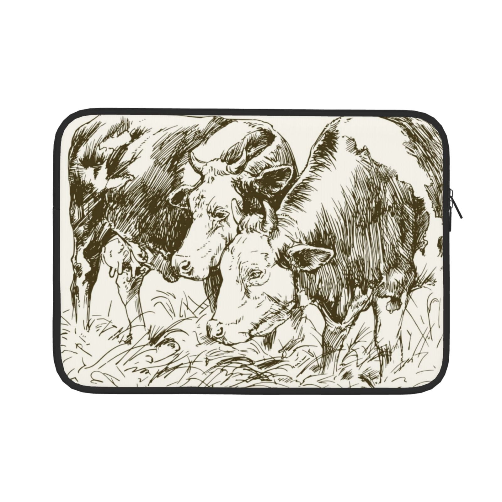 Rocae Cows Grazing On Meadow 1 for Classic Slim Ergonomic Briefcase and ...