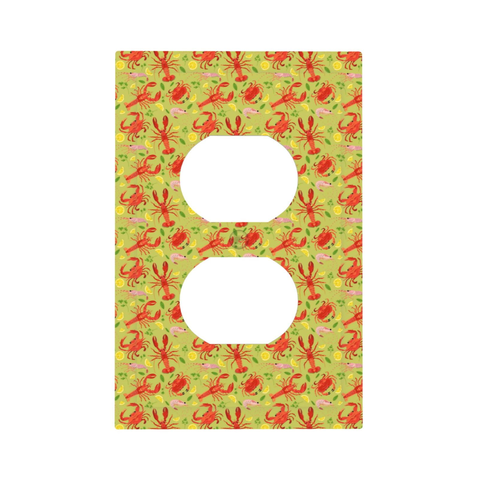 Rocae Crab Lobster for Decorator Light Switch or Receptacle Outlet Wall ...