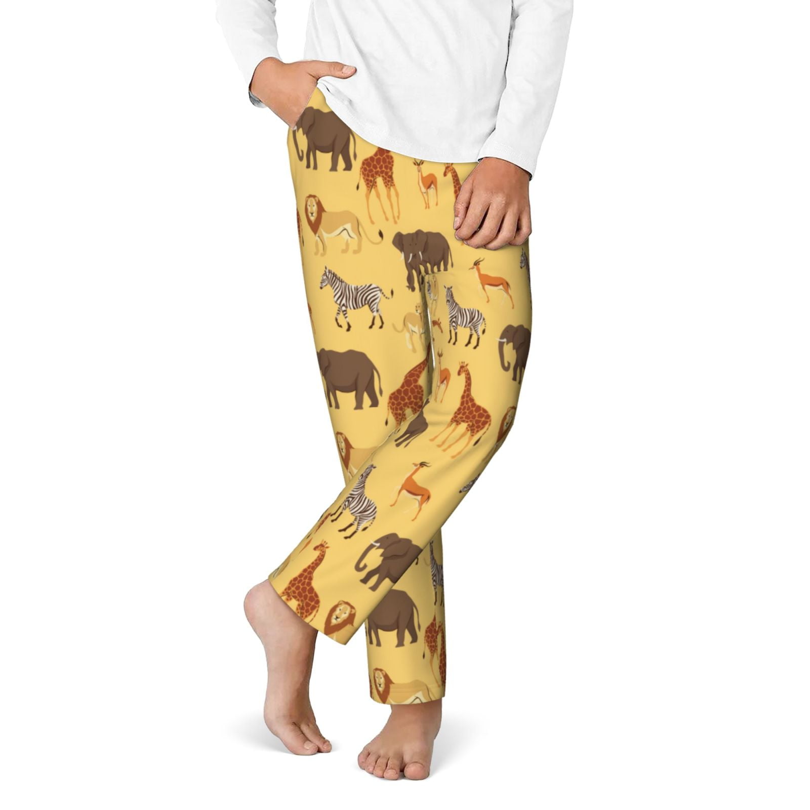 Rocae Cute Animals for Teenagers' Pajama Pants,Girls lounge pants ...