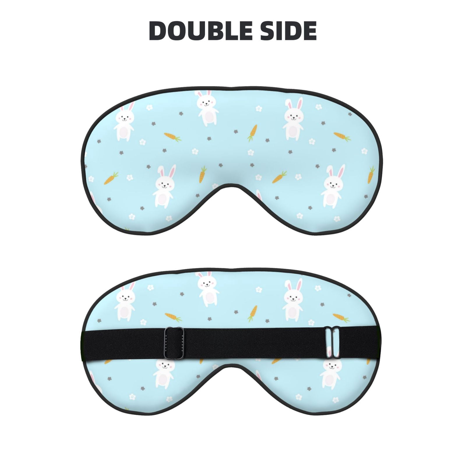 Rocae Cute Bunny for Mask for Women Men, Luxury Eye Cover Eye Shade ...