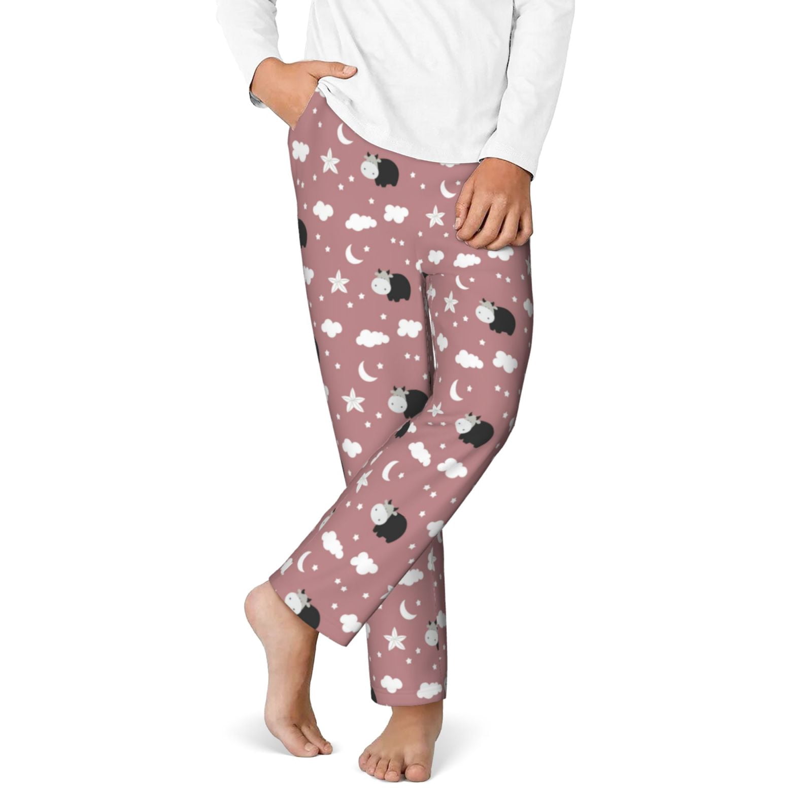 Rocae Cute Calf for Teenagers' Pajama Pants,Girls lounge pants,Perfect ...