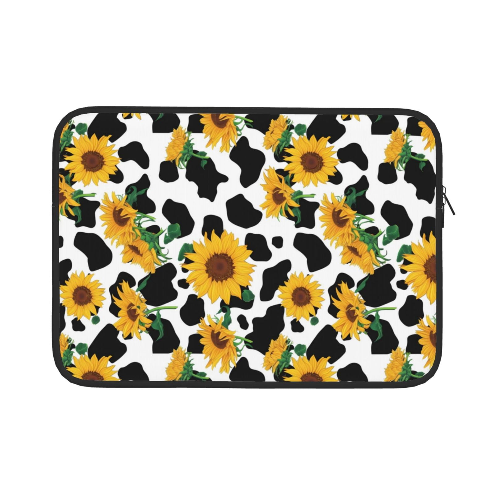 Rocae Cute Cow Print Sunflower A for Classic Slim Ergonomic Briefcase ...