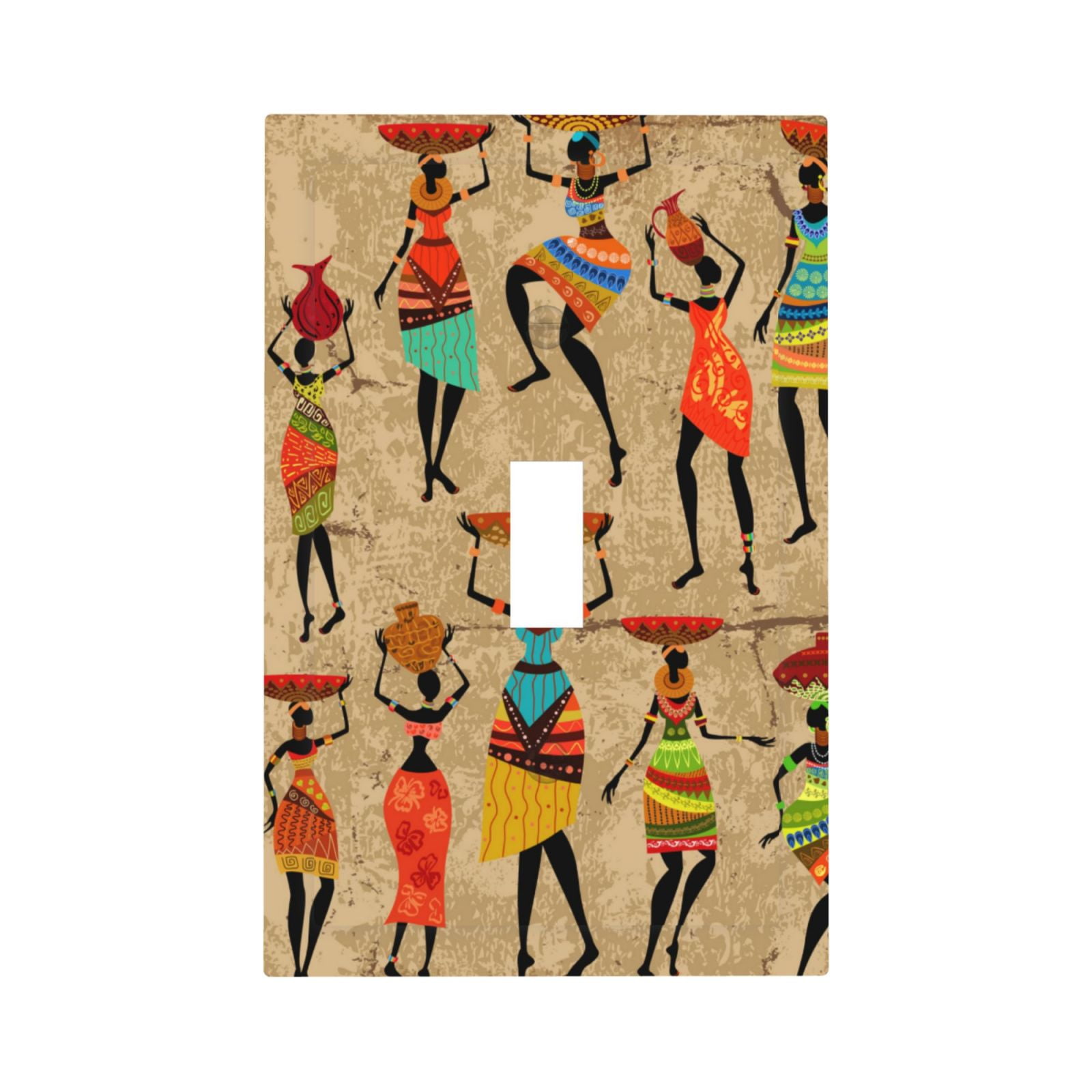 Rocae Dancing African Women for Decorator Light Switch or Receptacle ...