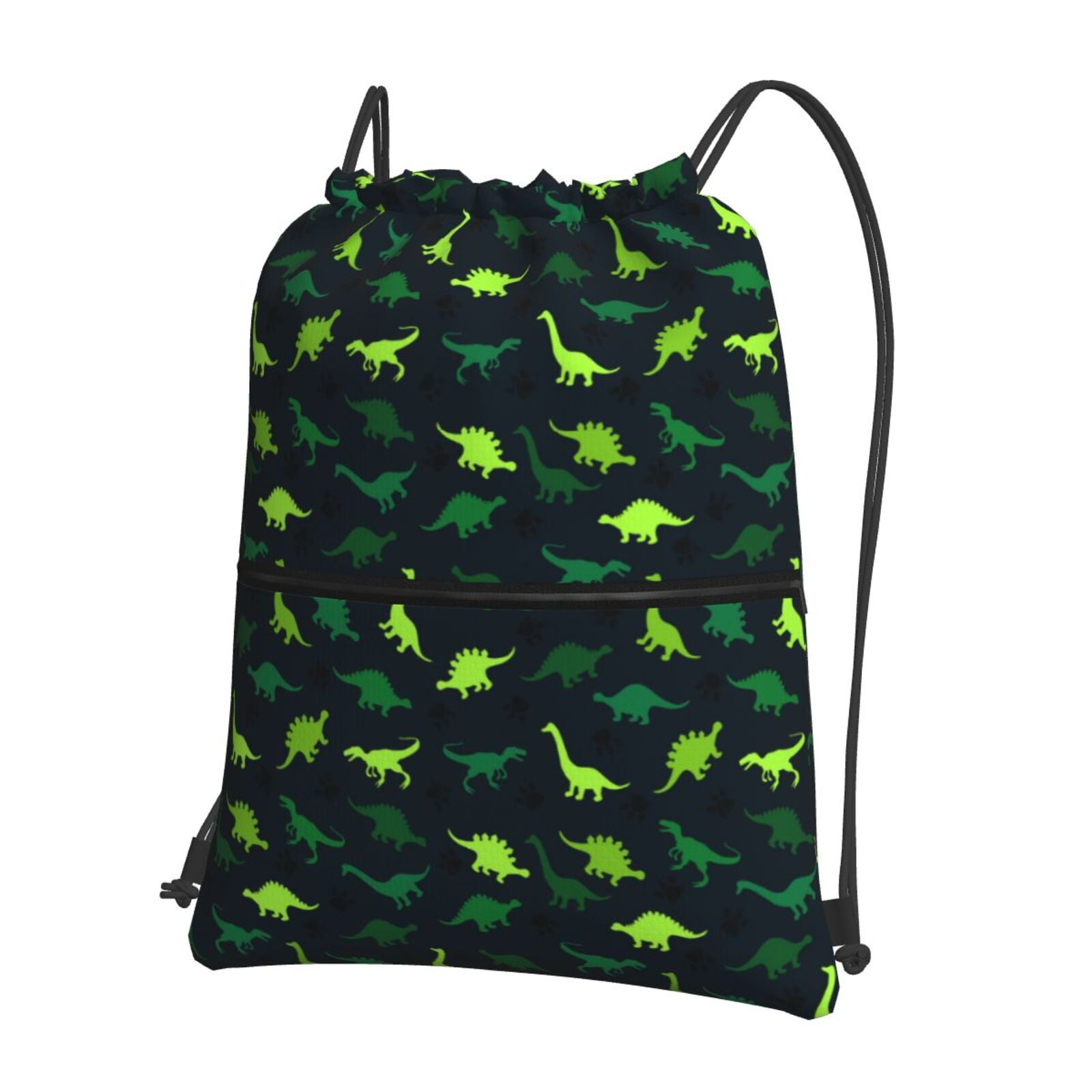 Rocae Dinosaurs for Drawstring zipper Backpack Gym Backpack Bag for Men ...