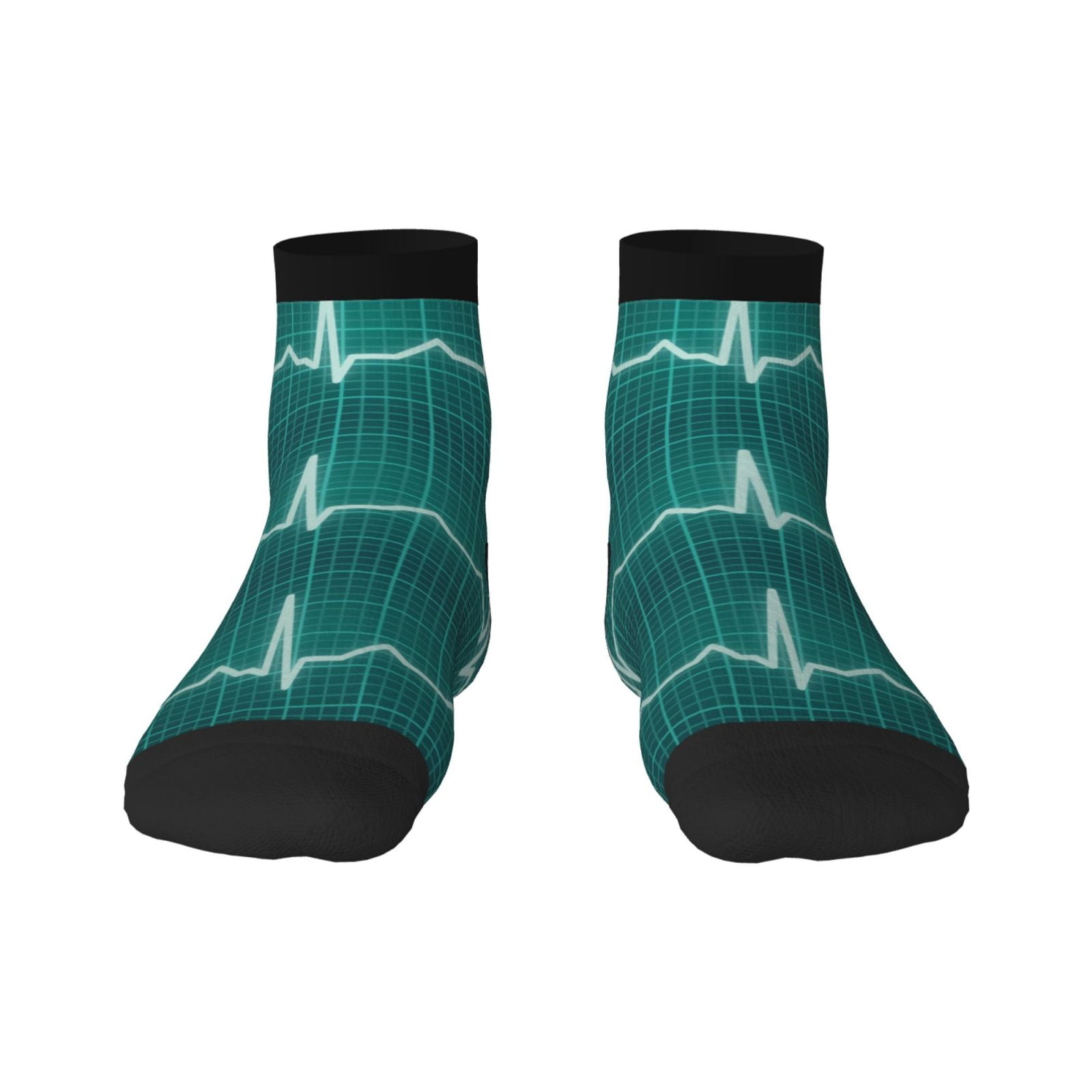 Rocae ECG Wave for Premium Adult Socks,Comfortable, Breathable, and ...