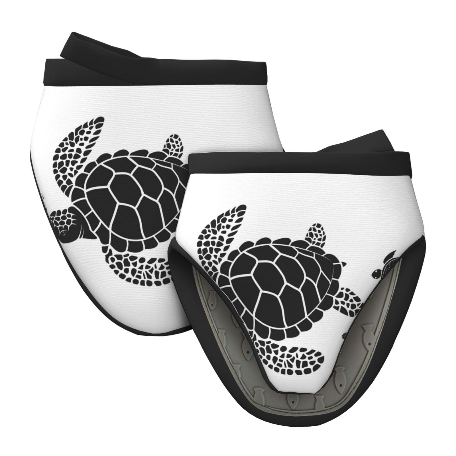 Rocae Family Of Sea Turtles for Mini Oven Mitts Rubber Oven Glove ...