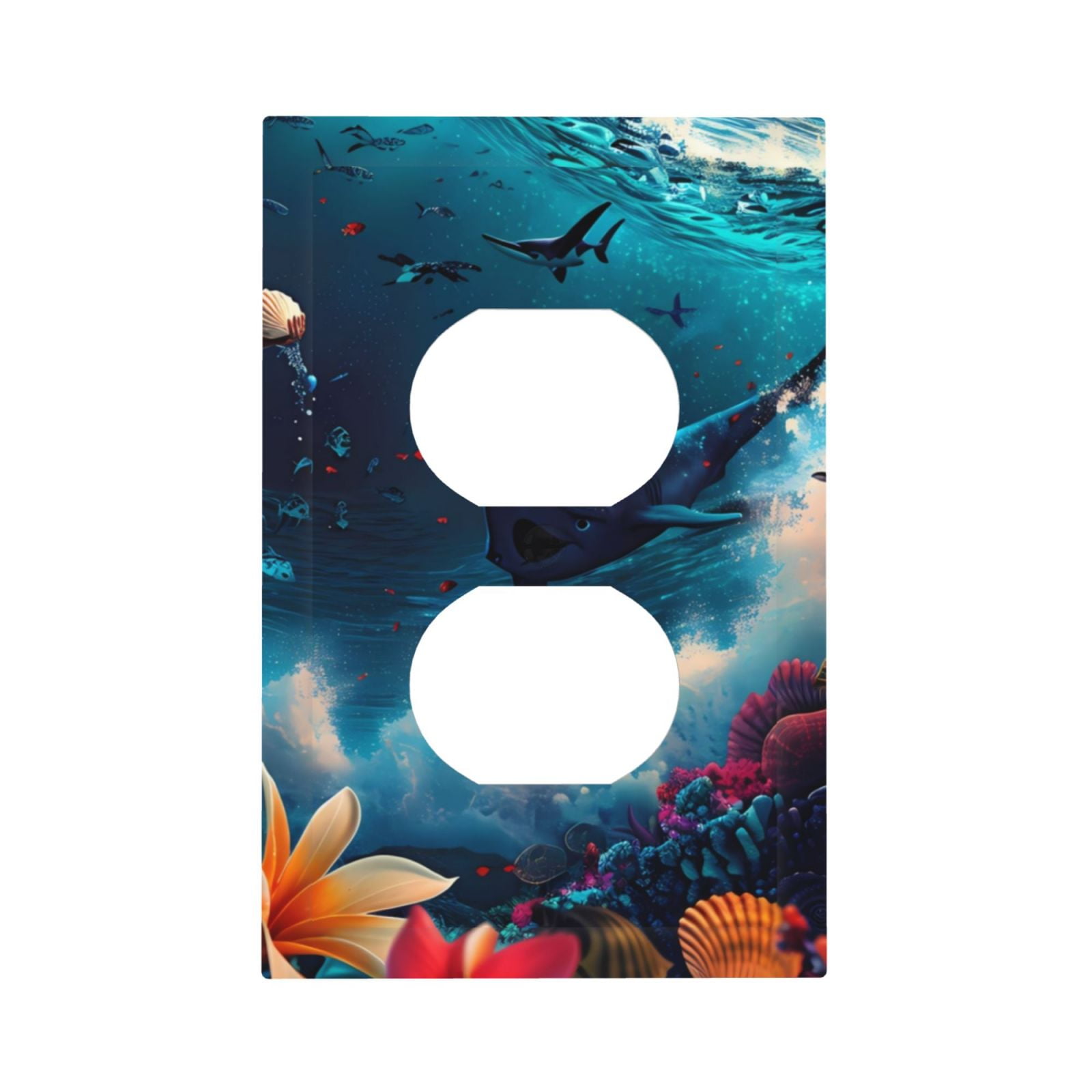 Rocae Fantasy Underwater Adventure for Decorator Light Switch or ...