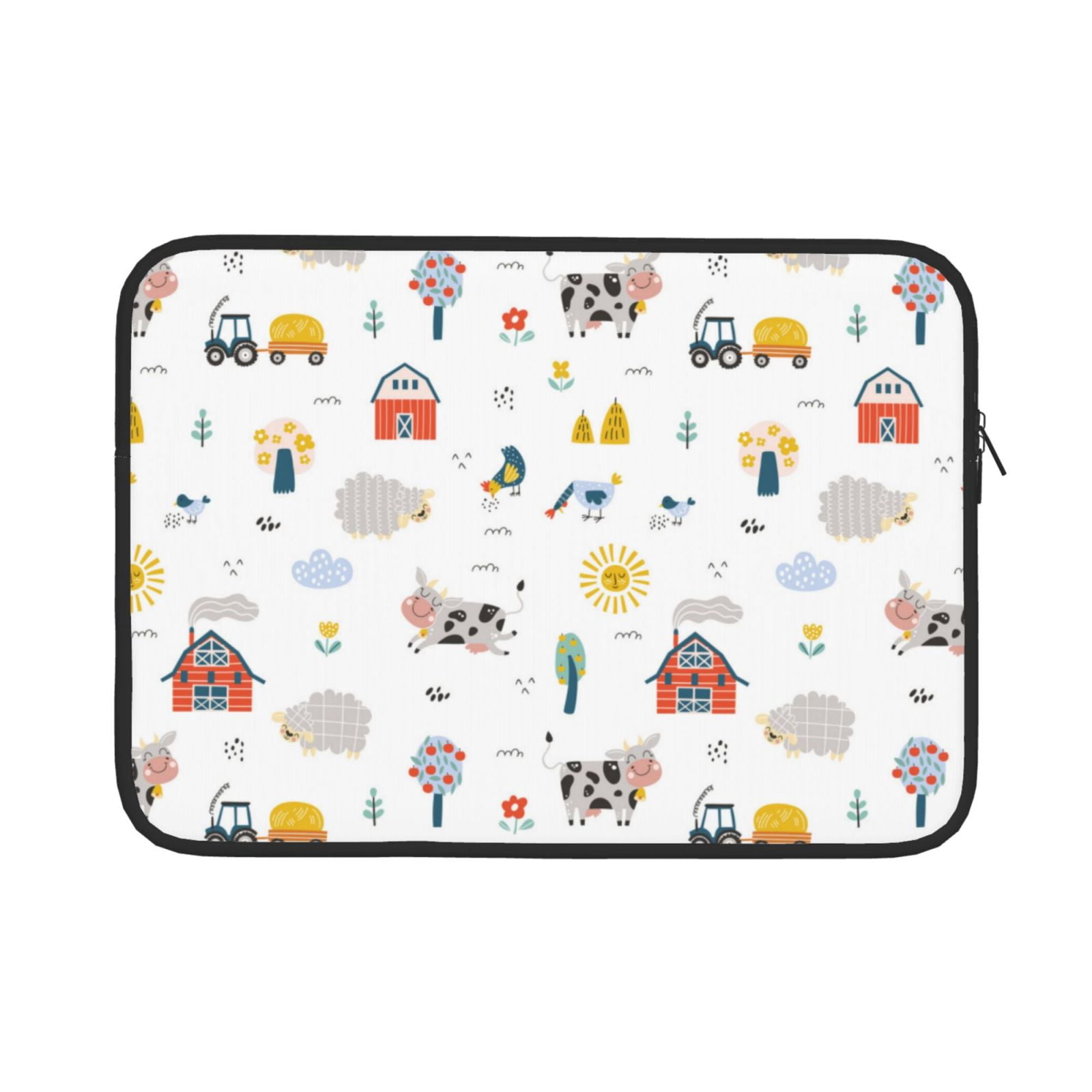 Rocae Farm Animals for Classic Slim Ergonomic Briefcase and Waterproof ...