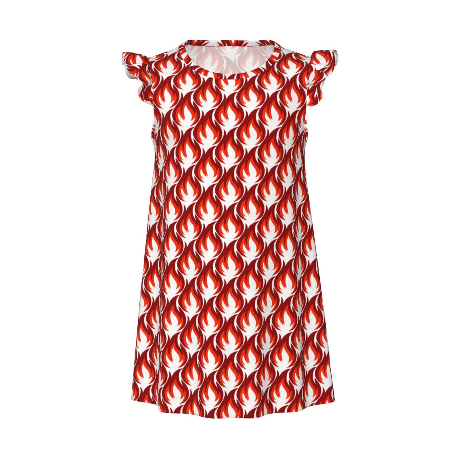 Rocae Fire Symbols for Girls Nightgowns Pajamas Dress - Soft Sleepwear ...