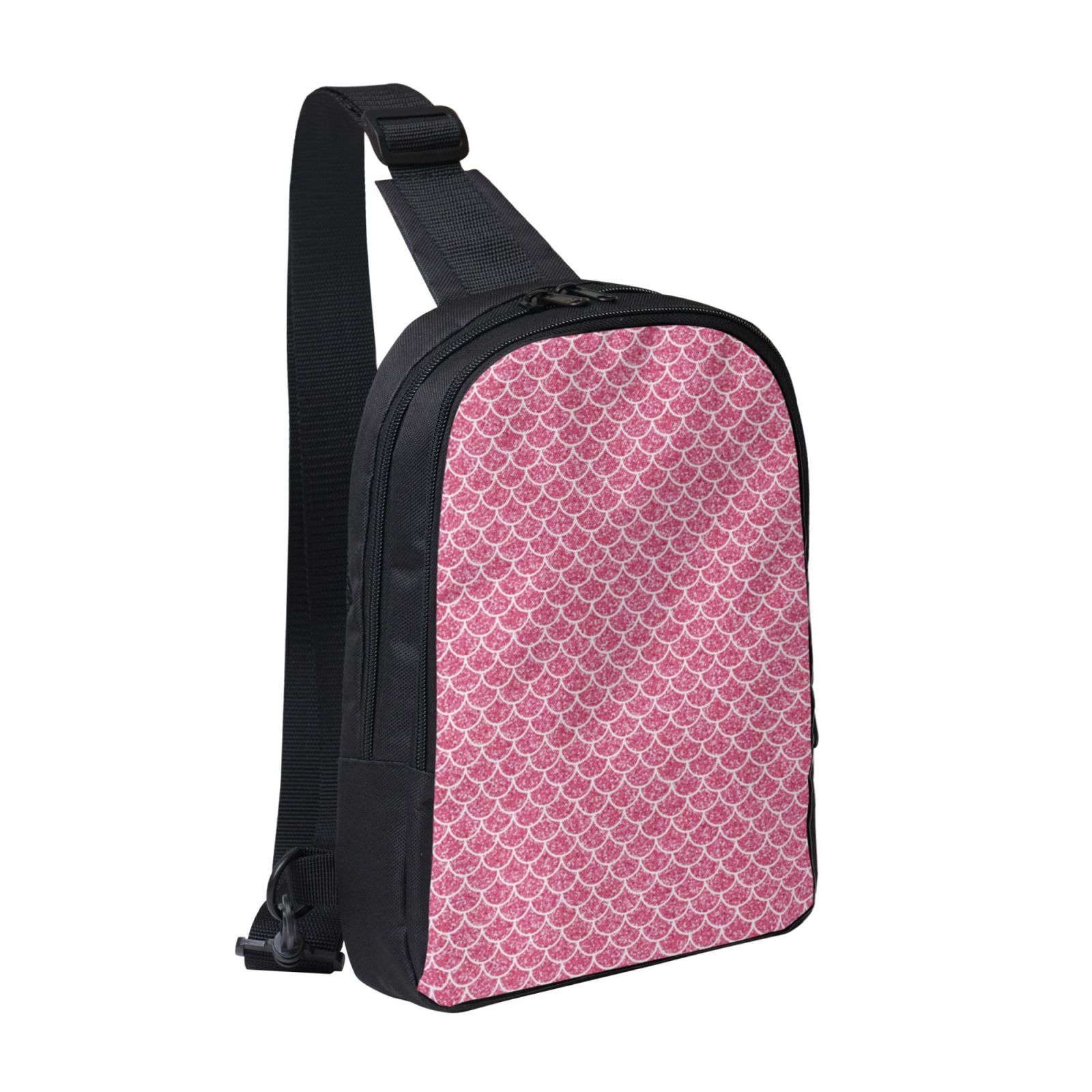 Rocae Fish Scales for Lightweight Chest Bag Dual Pocket, Waterproof ...
