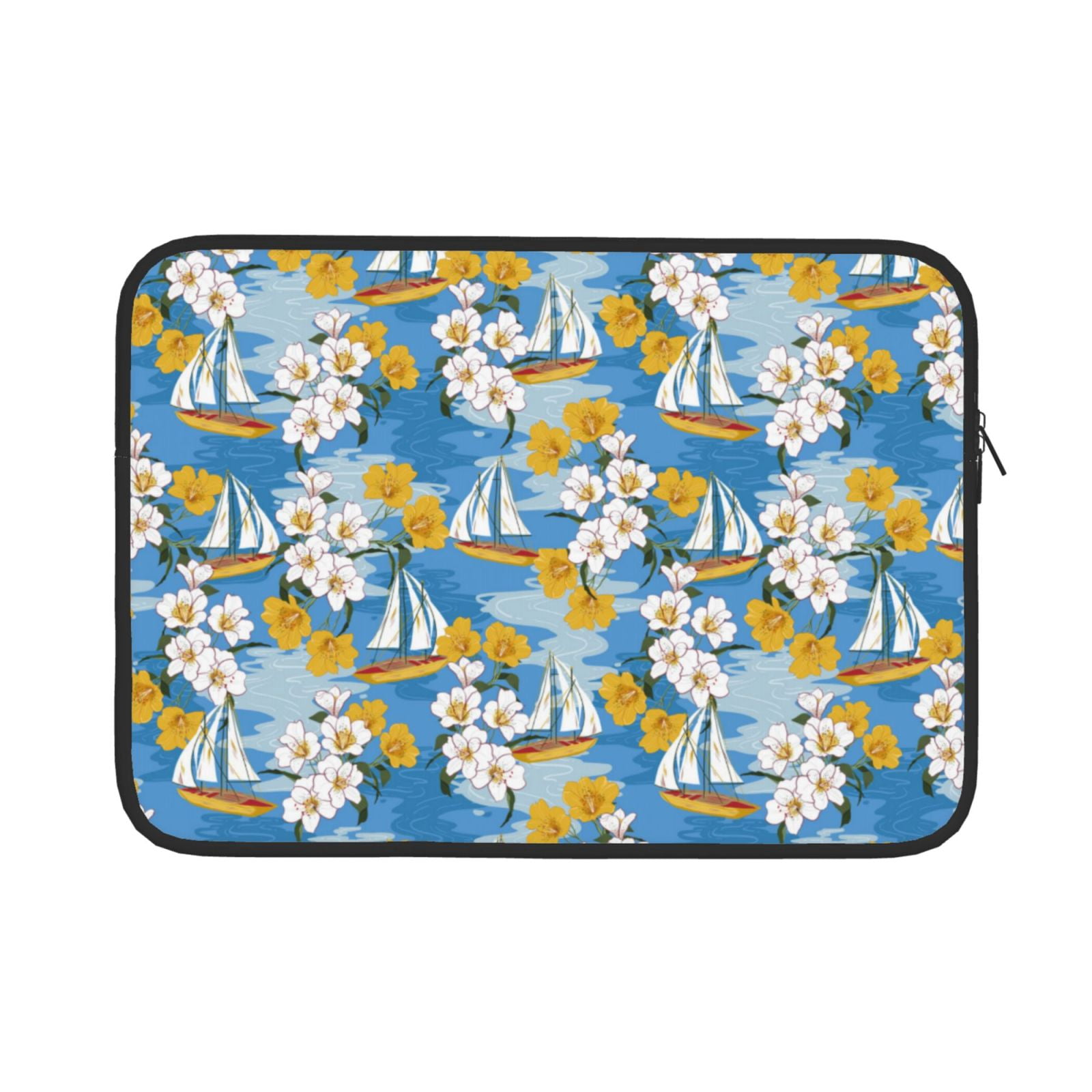 Rocae Flower and Sail Boat for Classic Slim Ergonomic Briefcase and ...