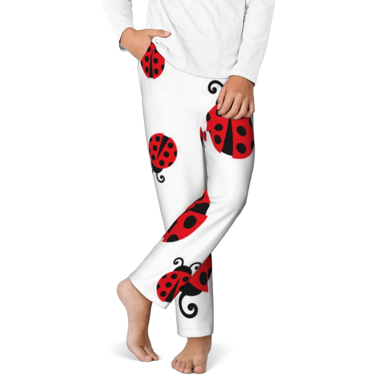 Rocae Fly Flying Ladybug for Teenagers' Pajama Pants,Girls lounge pants ...