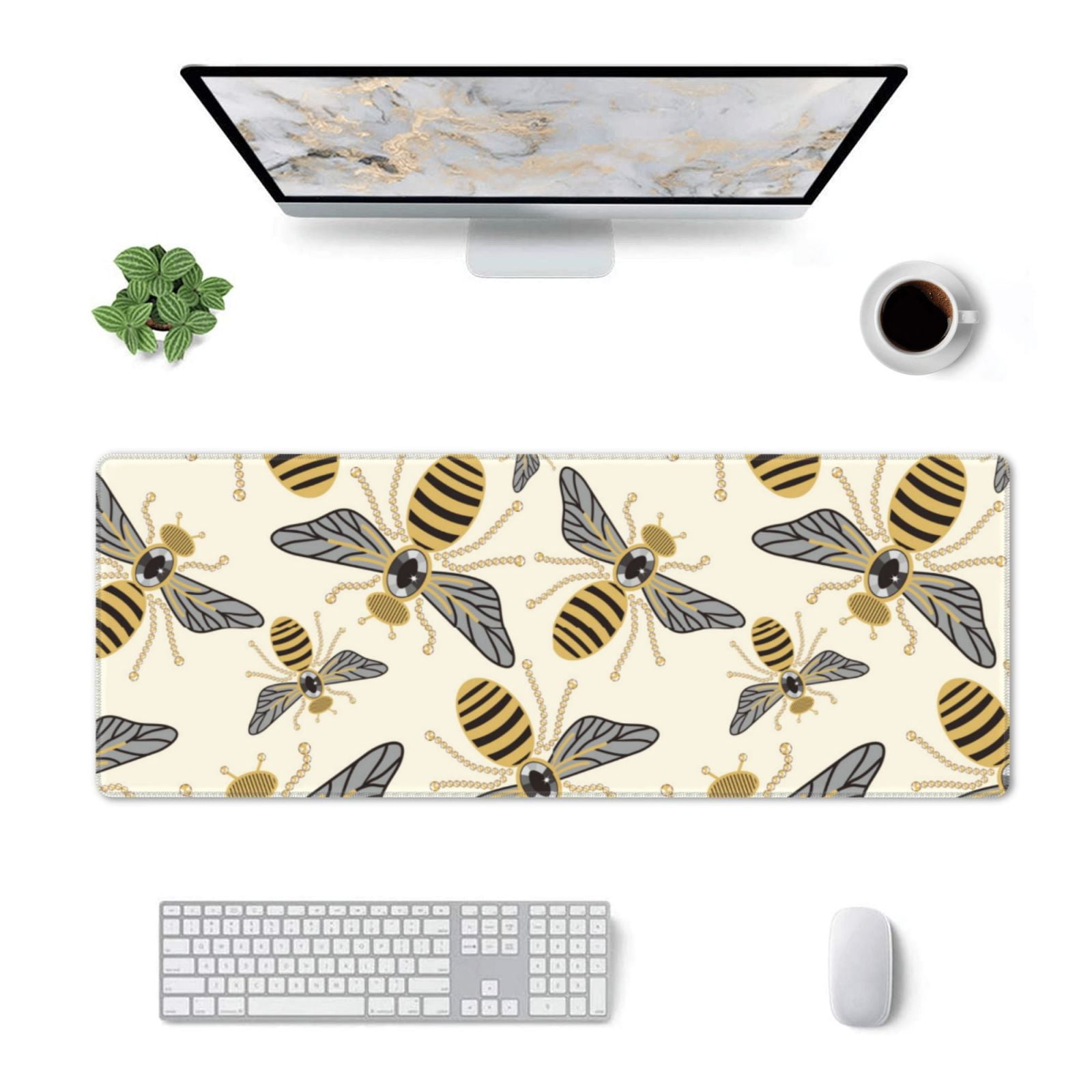 Rocae Flying Bees1 for Gaming Mouse Pad, Mouse Pad Large, Office ...