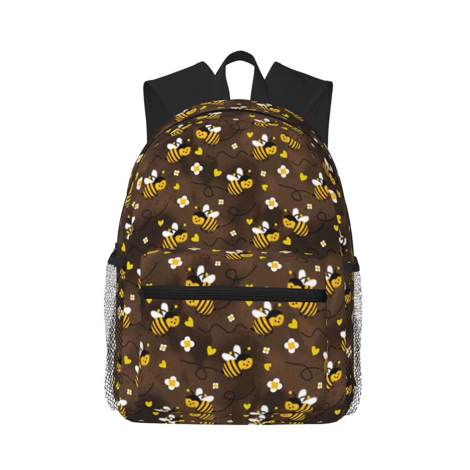 Rocae Flying Furry Honey Bees for Lightweight Casual Backpack Travel ...