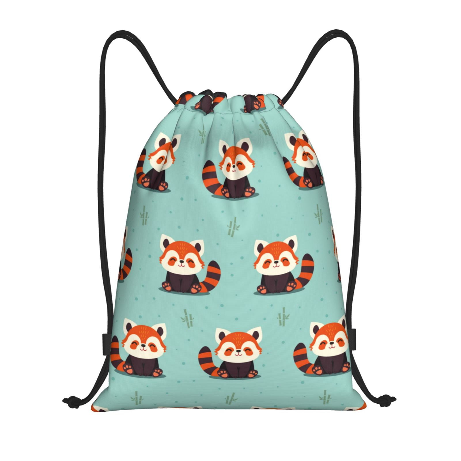 Rocae Fox for Gym Bag Drawstring Bags Gym Backpack for Gym, Travel ...