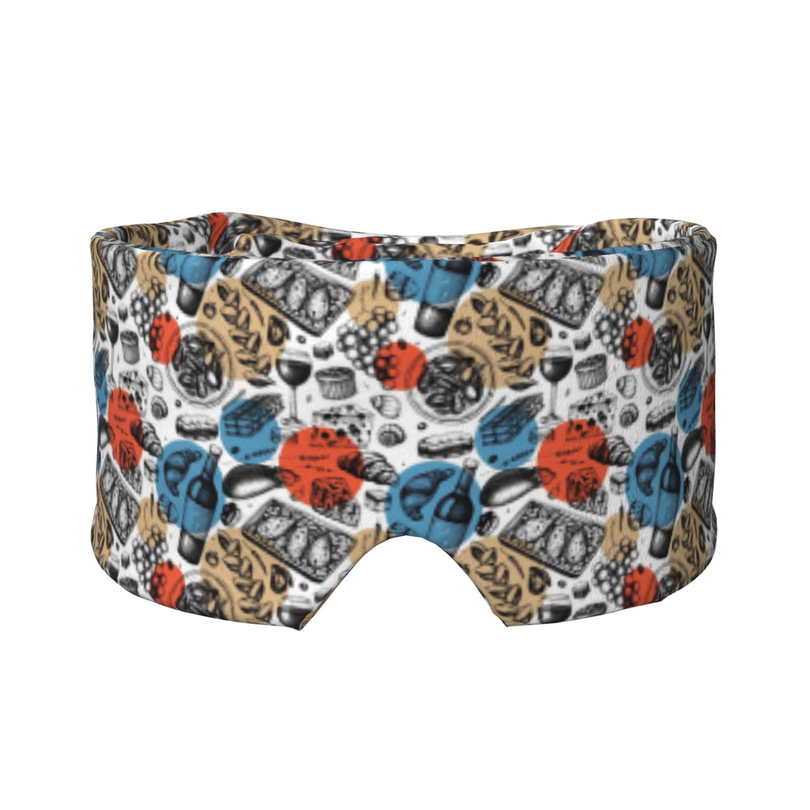 Rocae French Food for Sleep Mask for Sleeping, Soft and Skin Friendly ...