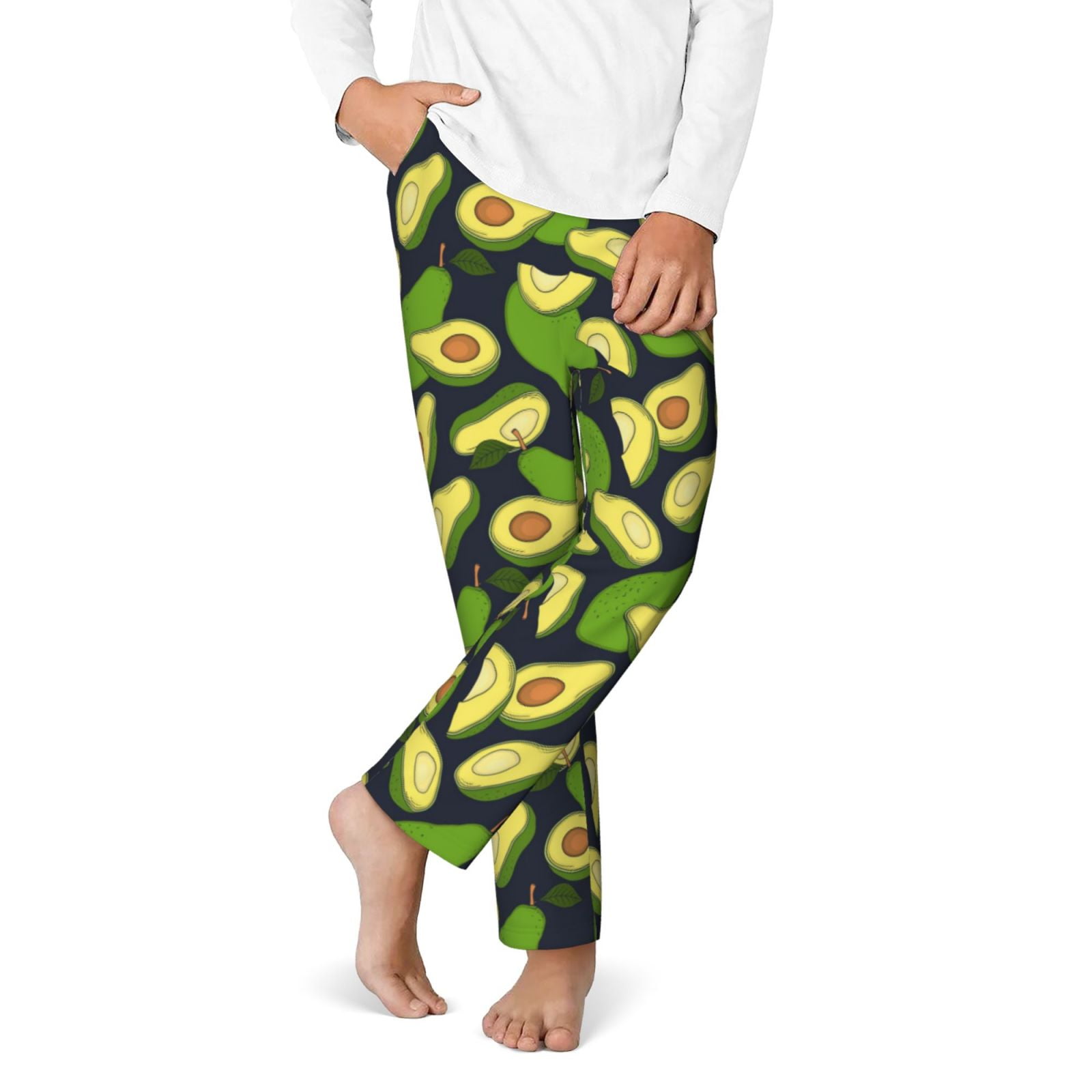 Rocae Fresh Avocado for Teenagers' Pajama Pants,Girls lounge pants ...