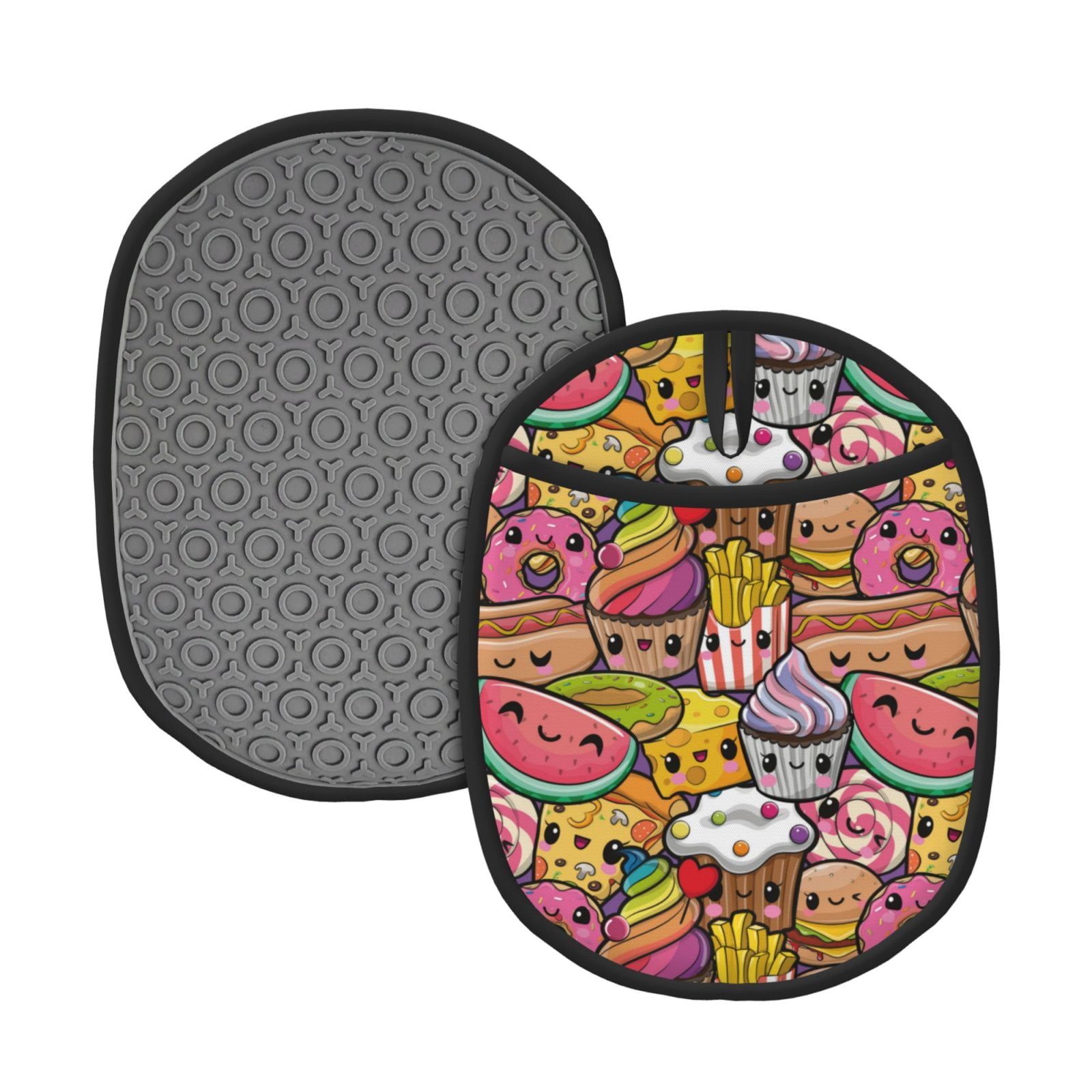 Rocae Fruit-Flavored Ice-Cream for Silicone Pot Holders, Oven Mitts ...