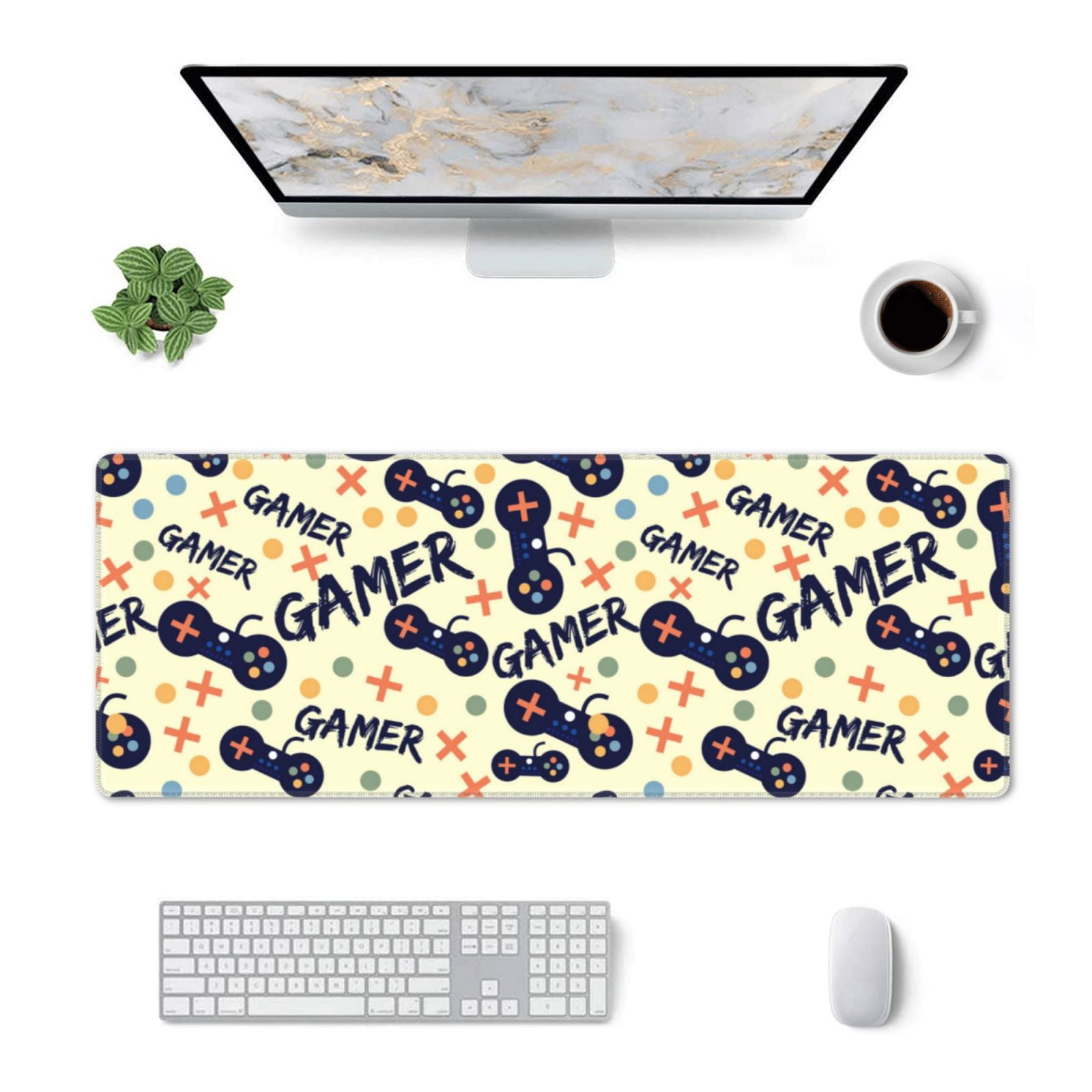 Rocae Game Controller for Gaming Mouse Pad, Mouse Pad Large, Office ...