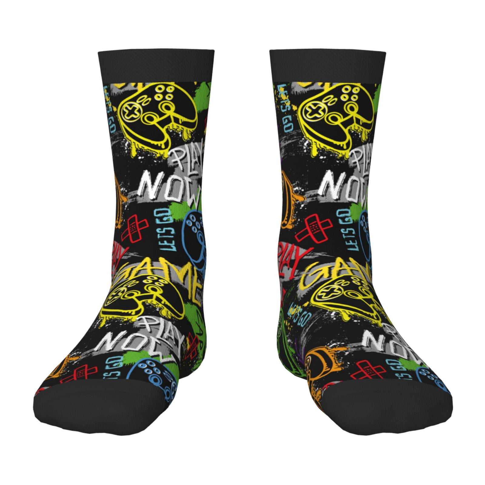 Rocae Game Joysticks for Girls Boys Crew Socks,Children's Socks, Kids ...
