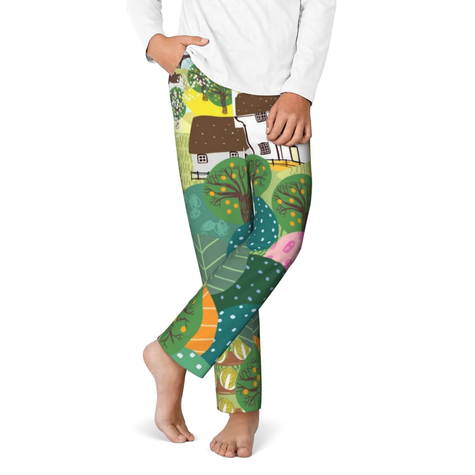 Rocae Garden Farm for Teenagers' Pajama Pants,Girls lounge pants ...