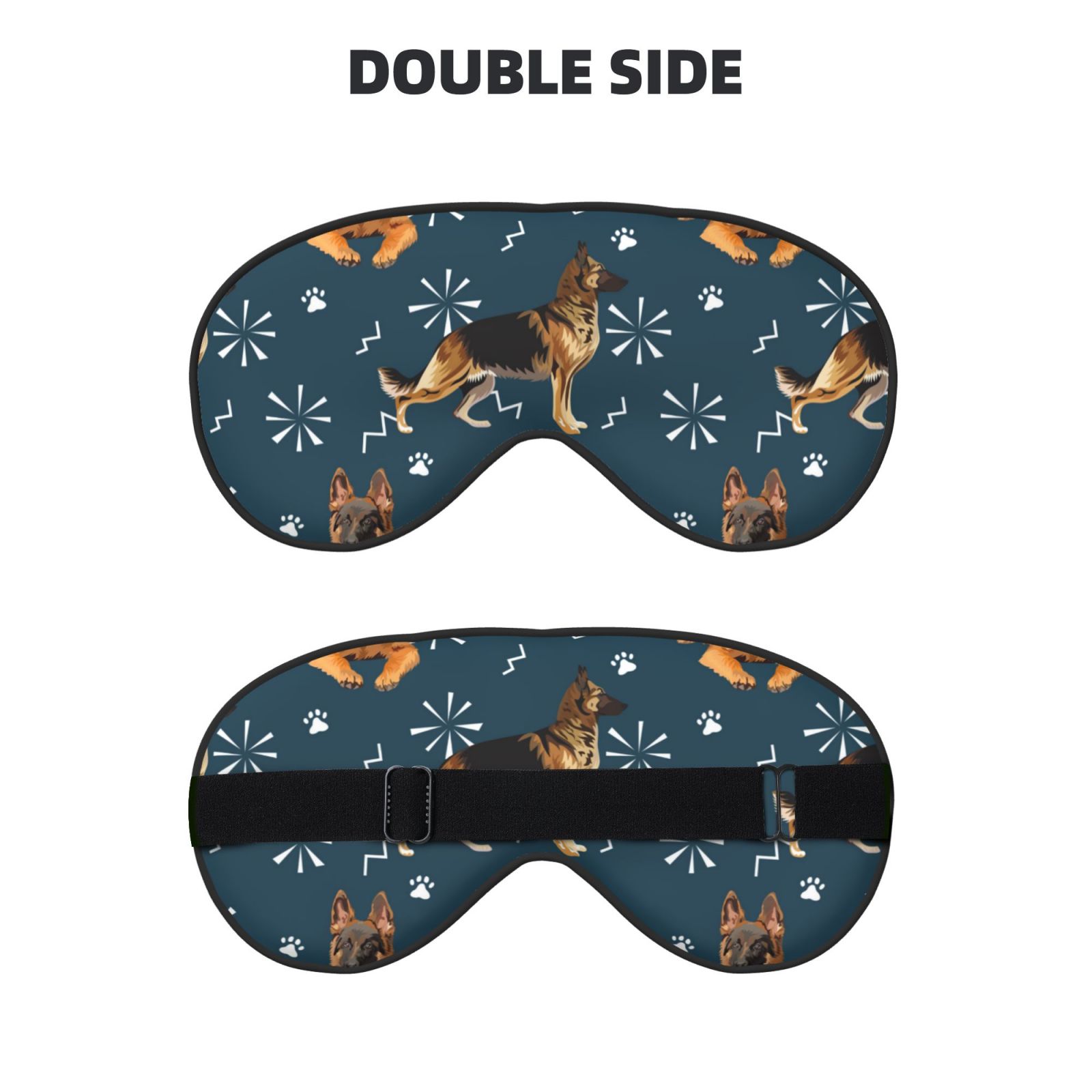 Rocae German Shepherd Dog for Mask for Women Men, Luxury Eye Cover Eye ...