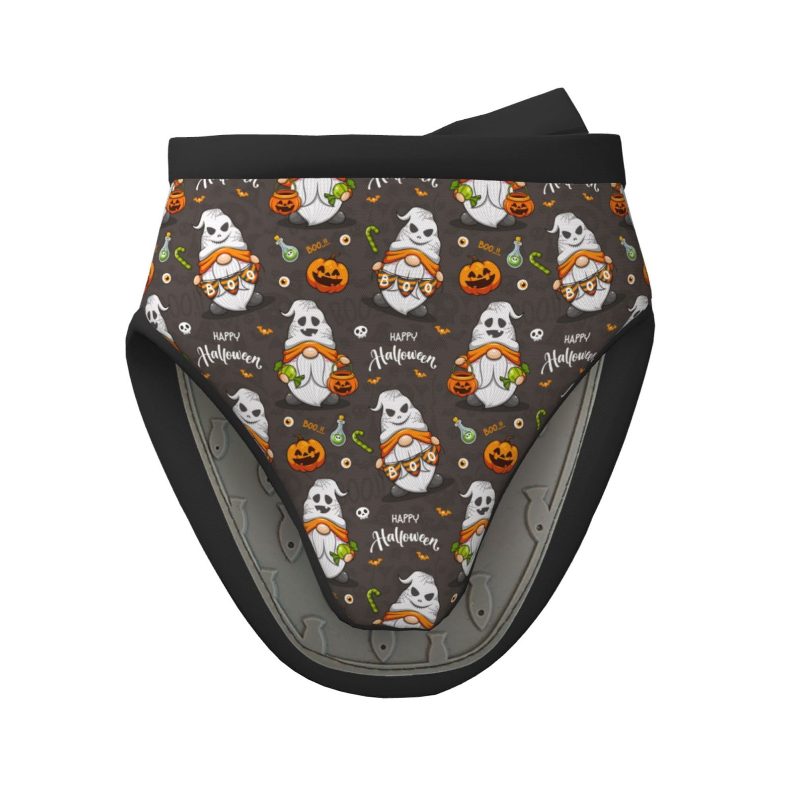Rocae Gnome And Pumpkin for Mini Oven Mitts Rubber Oven Glove, Kitchen ...