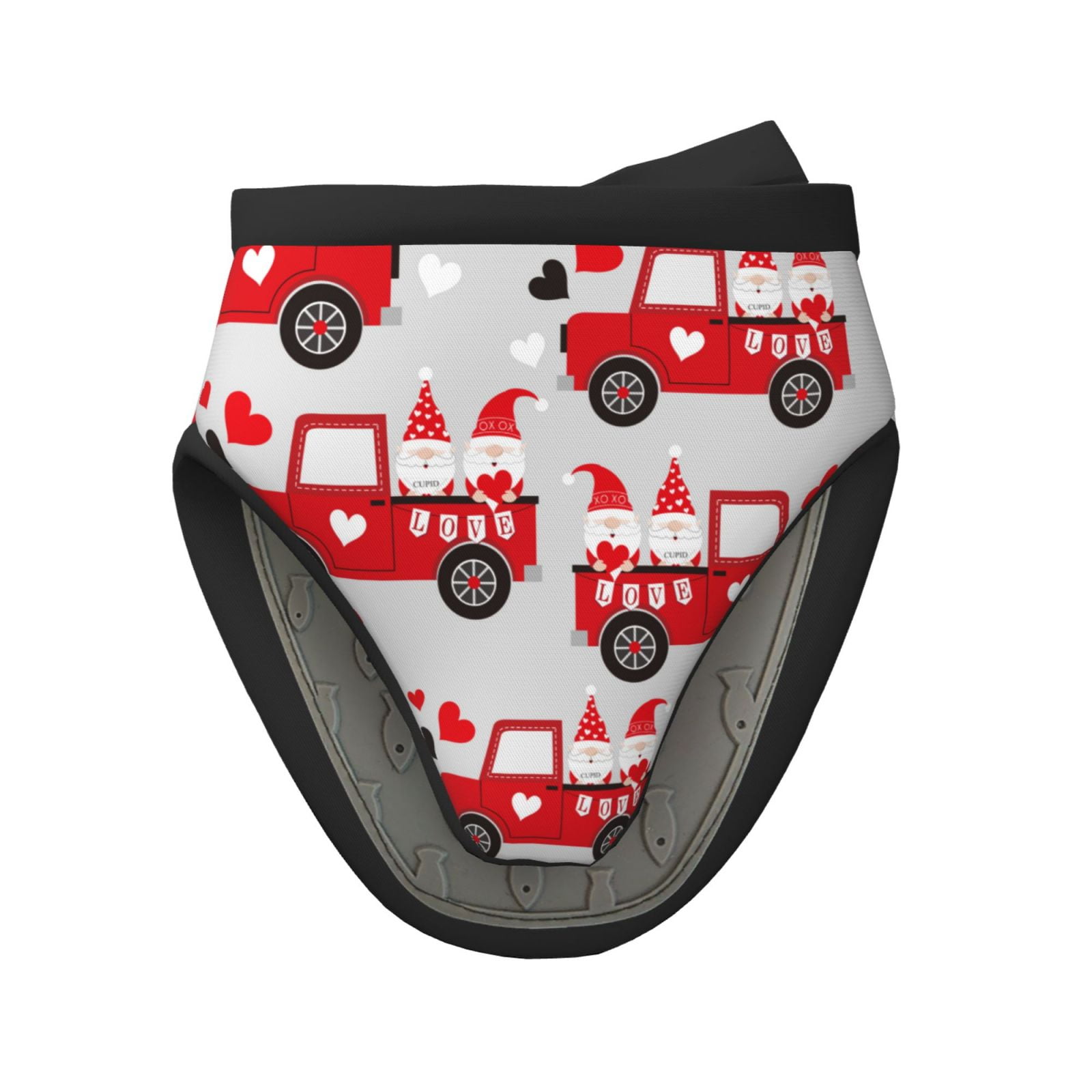 Rocae Gnomes On The Car for Mini Oven Mitts Rubber Oven Glove, Kitchen ...