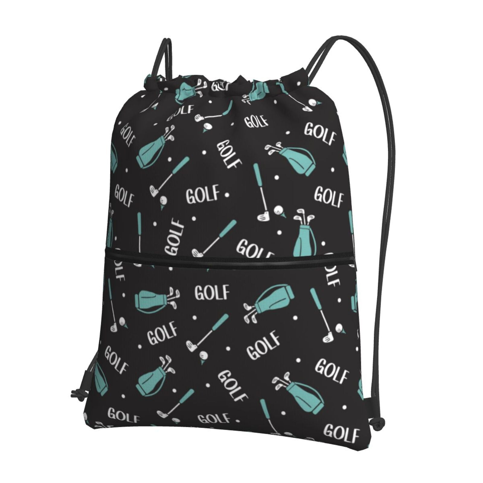 Rocae Golf Bags And Balls for Drawstring zipper Backpack Gym Backpack ...