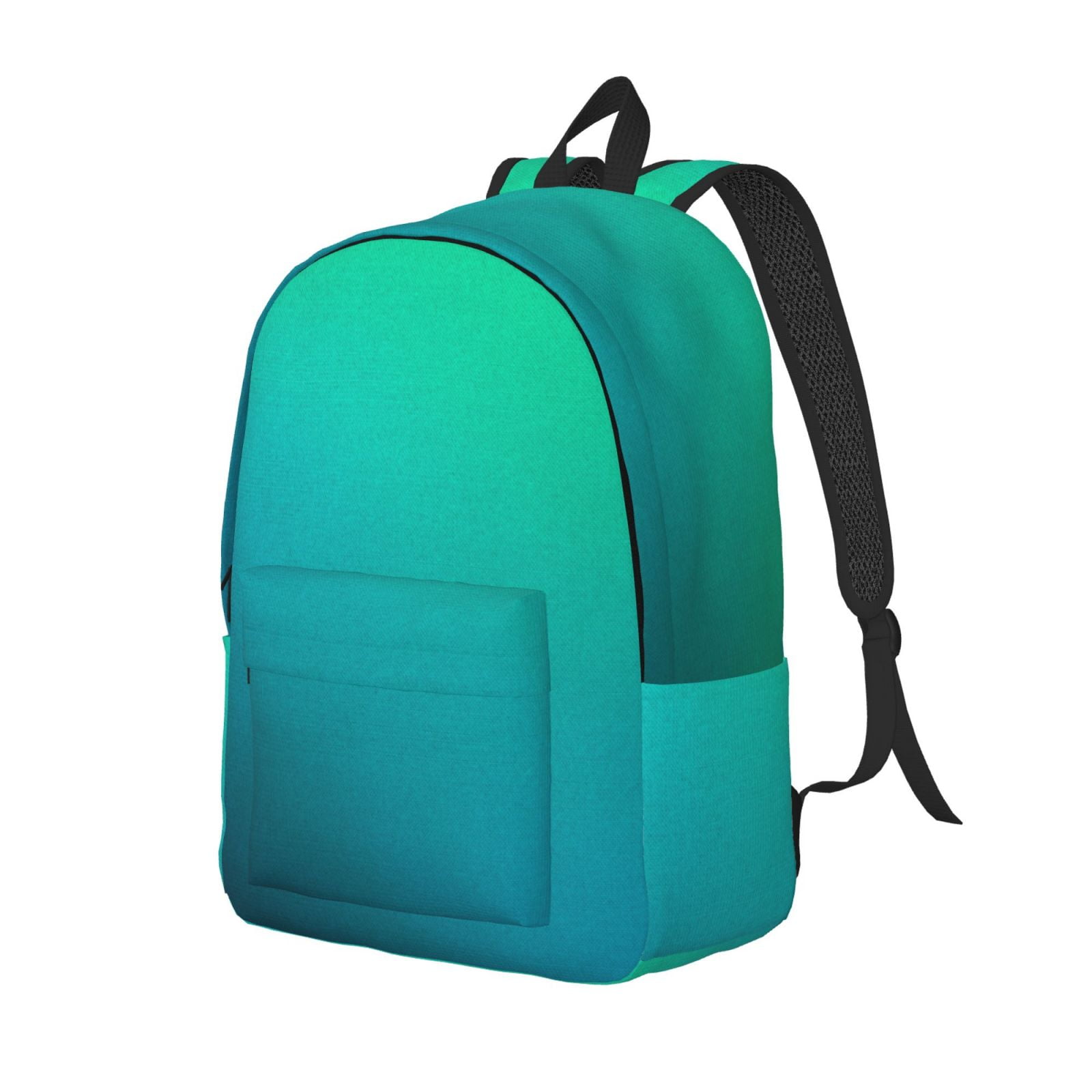 Rocae Green Turquoise Teal for Canvas College Laptop Backpack for Men ...