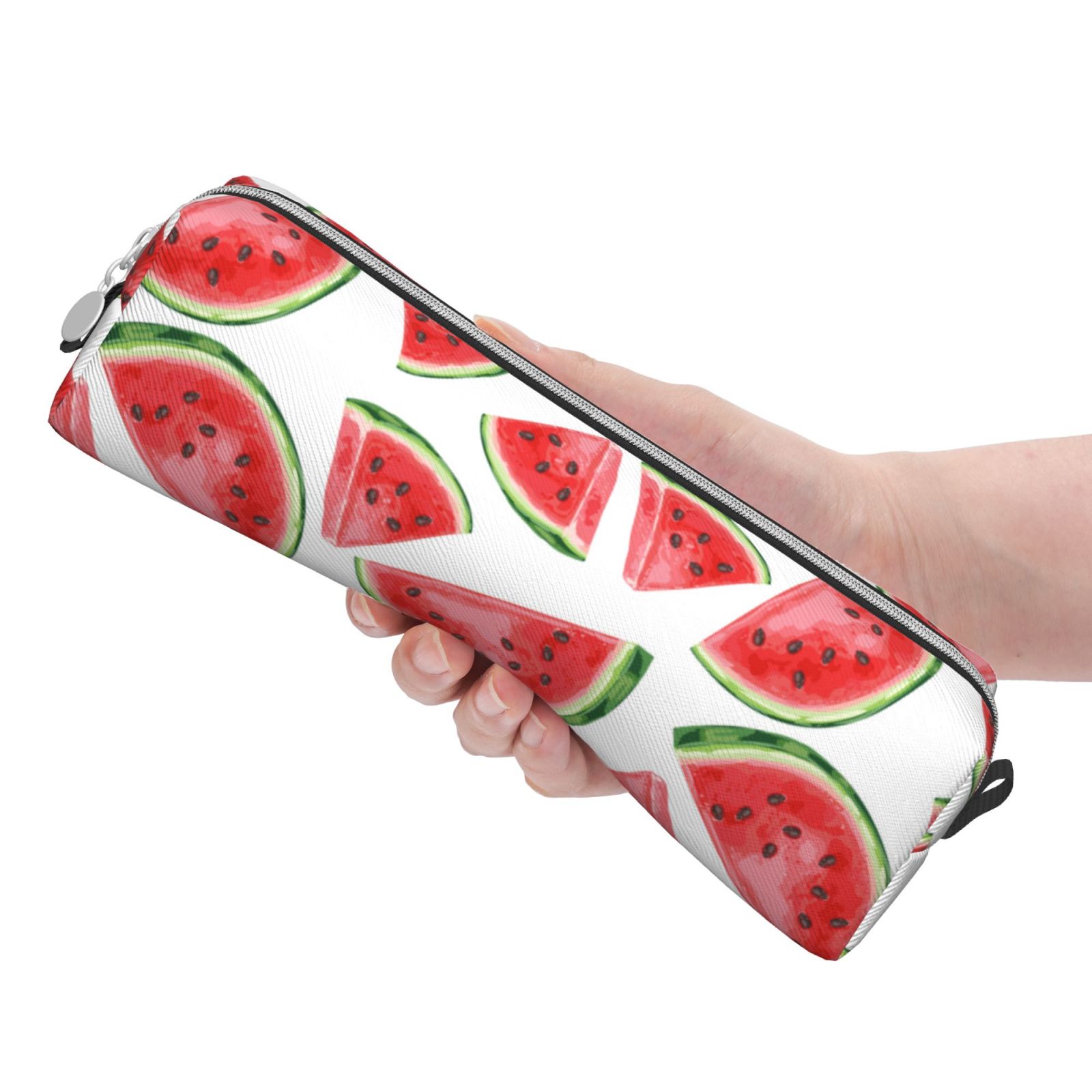 Rocae Hand Drawn Watermelon for Pen and Marker Pouch with Zipper for ...