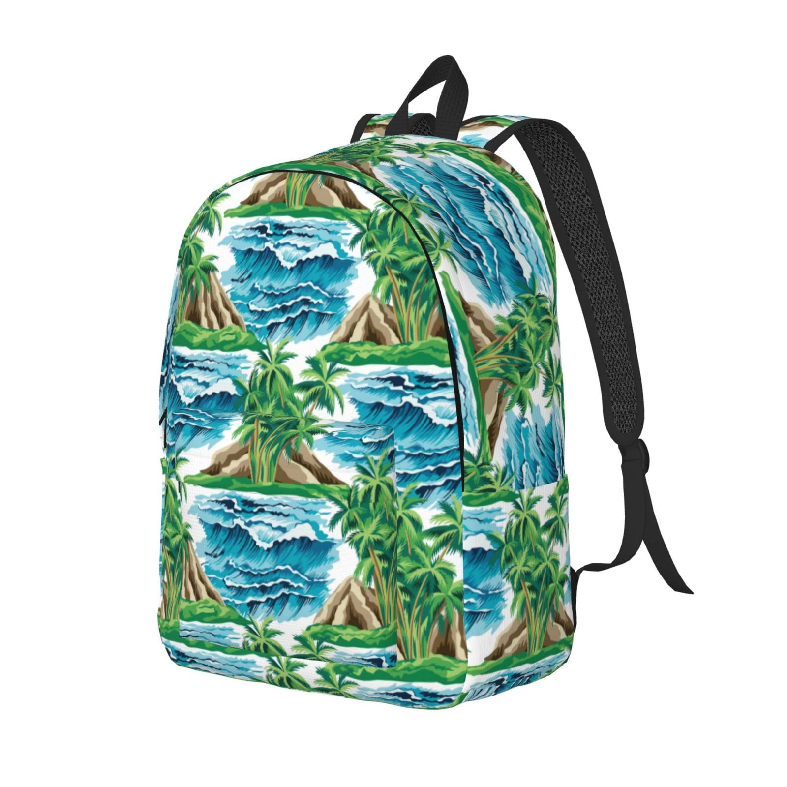 Rocae Hawaii Palms for Canvas College Laptop Backpack for Men Women ...