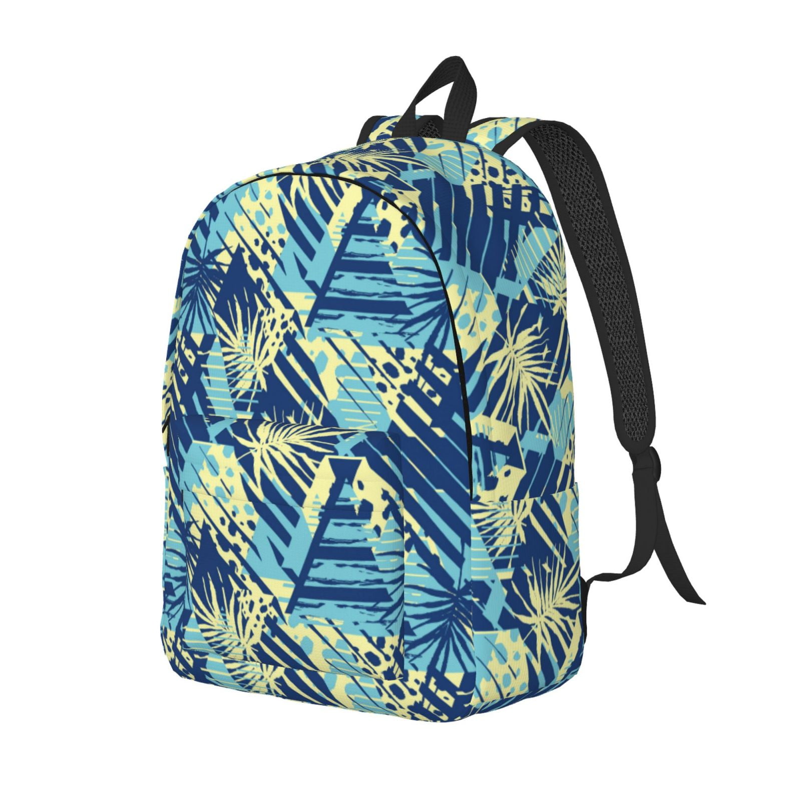 Rocae Hawaiian Style for Canvas College Laptop Backpack for Men Women ...